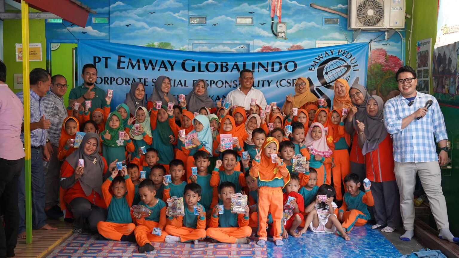 EMWAY Global Indo's Monthly CSR Initiative: Promoting Education ...